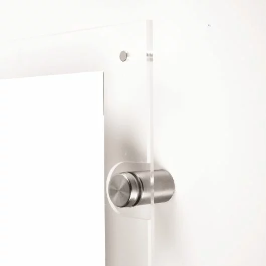 Standoff-Mounted Acrylic Sign (Hardware Only) | Wall-Mounted Signs ...