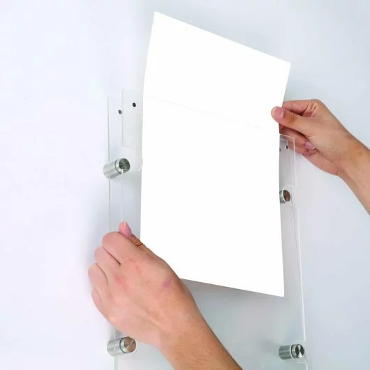 Standoff-Mounted Acrylic Sign (Hardware Only) | Wall-Mounted Signs ...