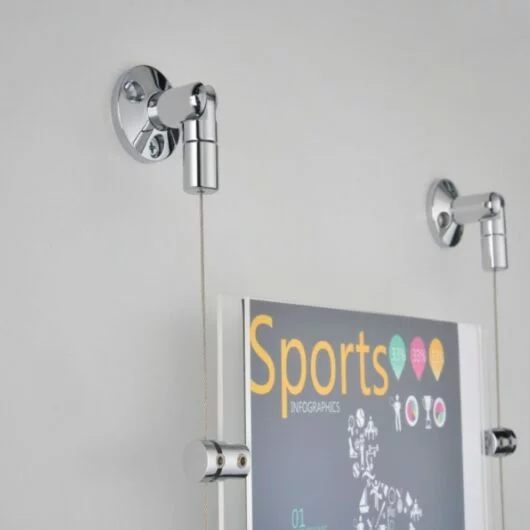 Wall To Wall Display Cable Kit(Hardware Only) | Retail Display Signs ...